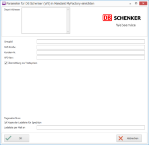 DB Schenker – ShipXpert Online Handbuch